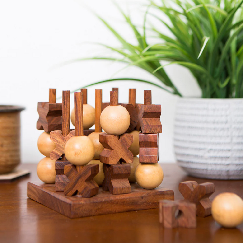 3D Tic Tac Toe Game Set – The Golden Cleat