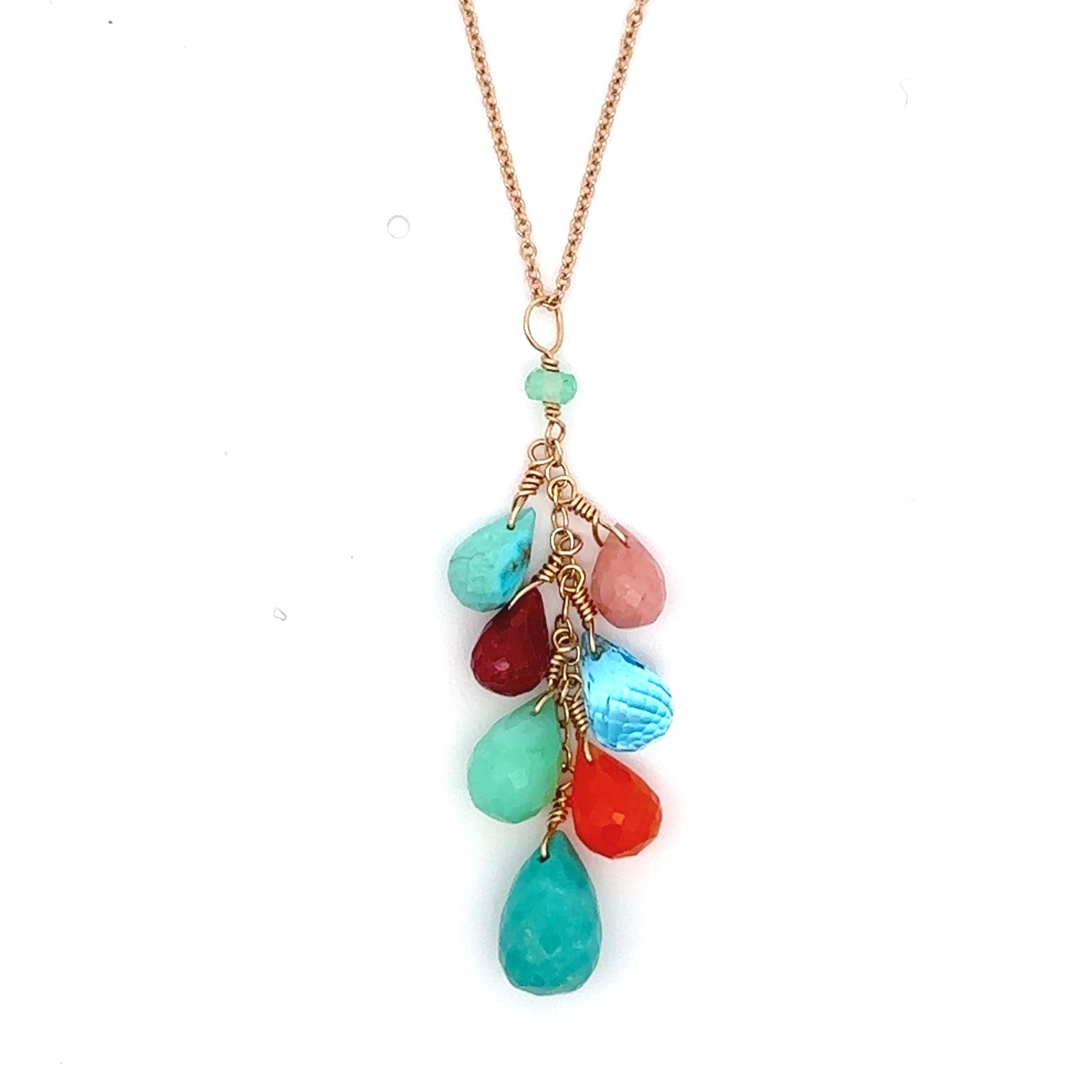 Tropicalia Cascade Necklace – The Golden Cleat
