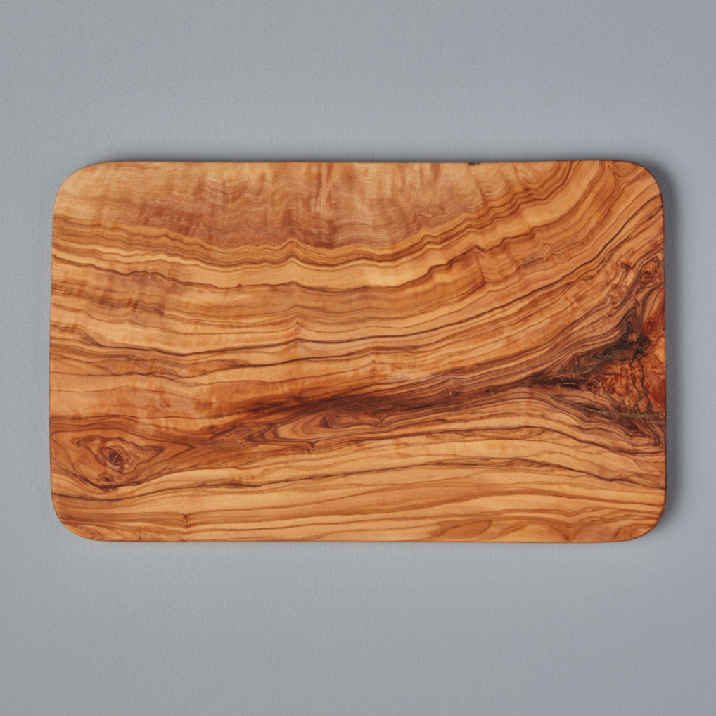 Rectangular Olive Wood Board – The Golden Cleat