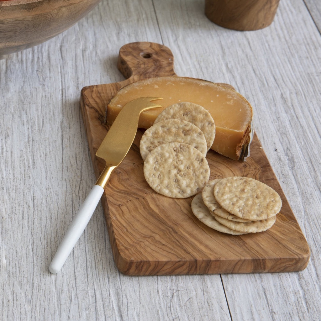 Rectangular Olive Wood Mini Board – The Golden Cleat