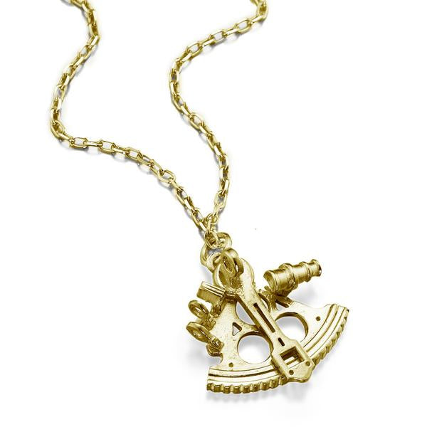 Sextant Necklace – The Golden Cleat
