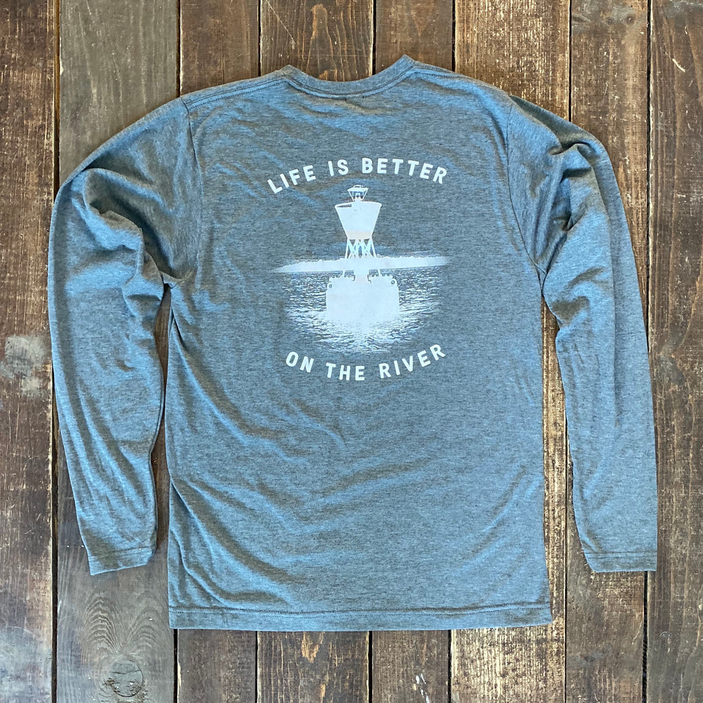 Channel Marker Long Sleeve Tee Shirt – The Golden Cleat